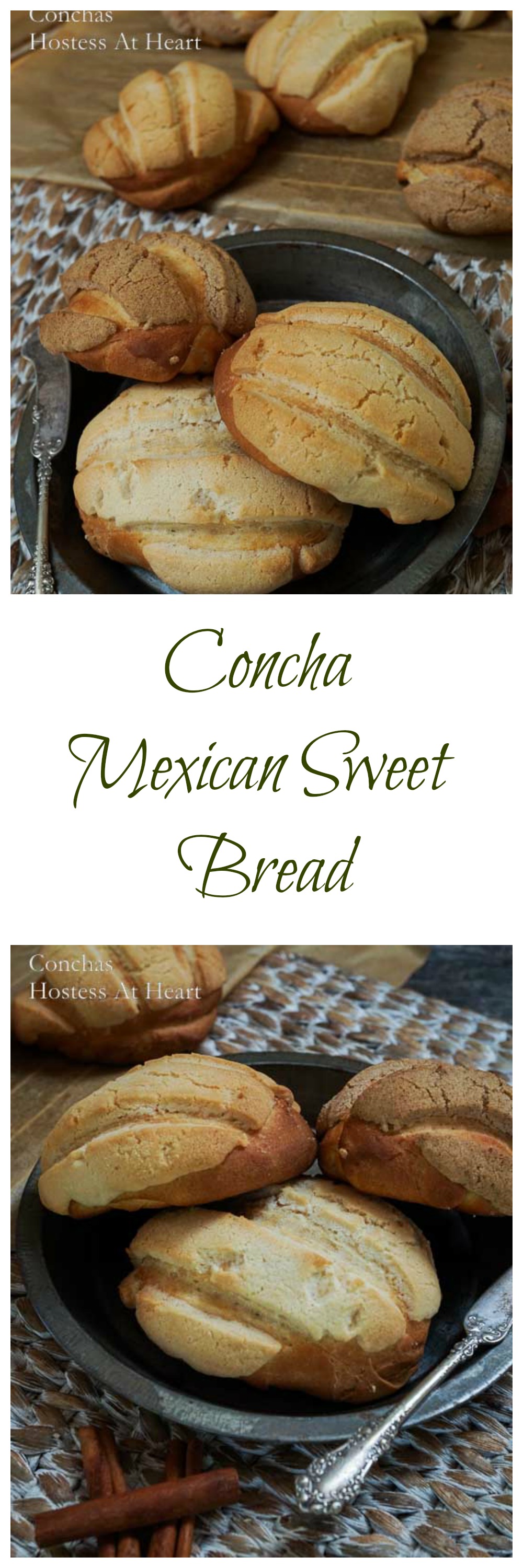 Conchas (Mexican Sweet Bread) Recipe - Hostess At Heart