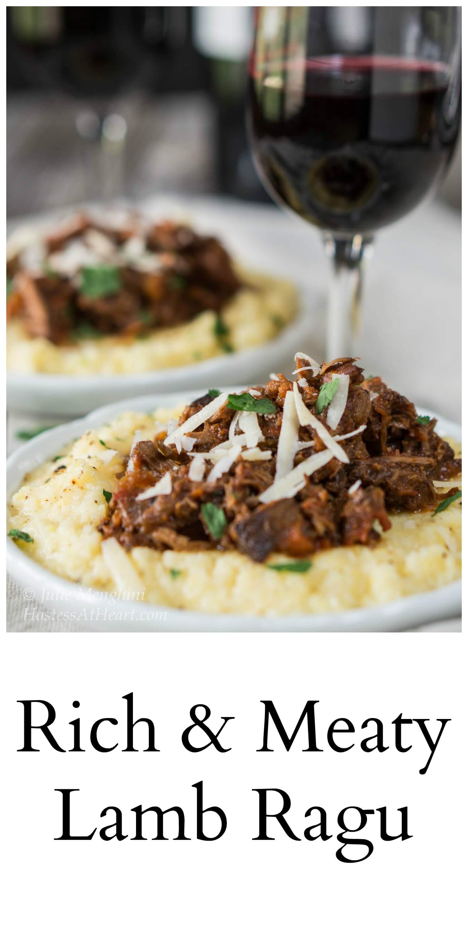 Rich and Meaty Lamb Ragu Recipe - Hostess At Heart