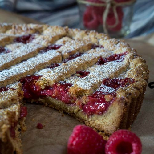 Raspberry Linzer Torte Recipe - Hostess At Heart