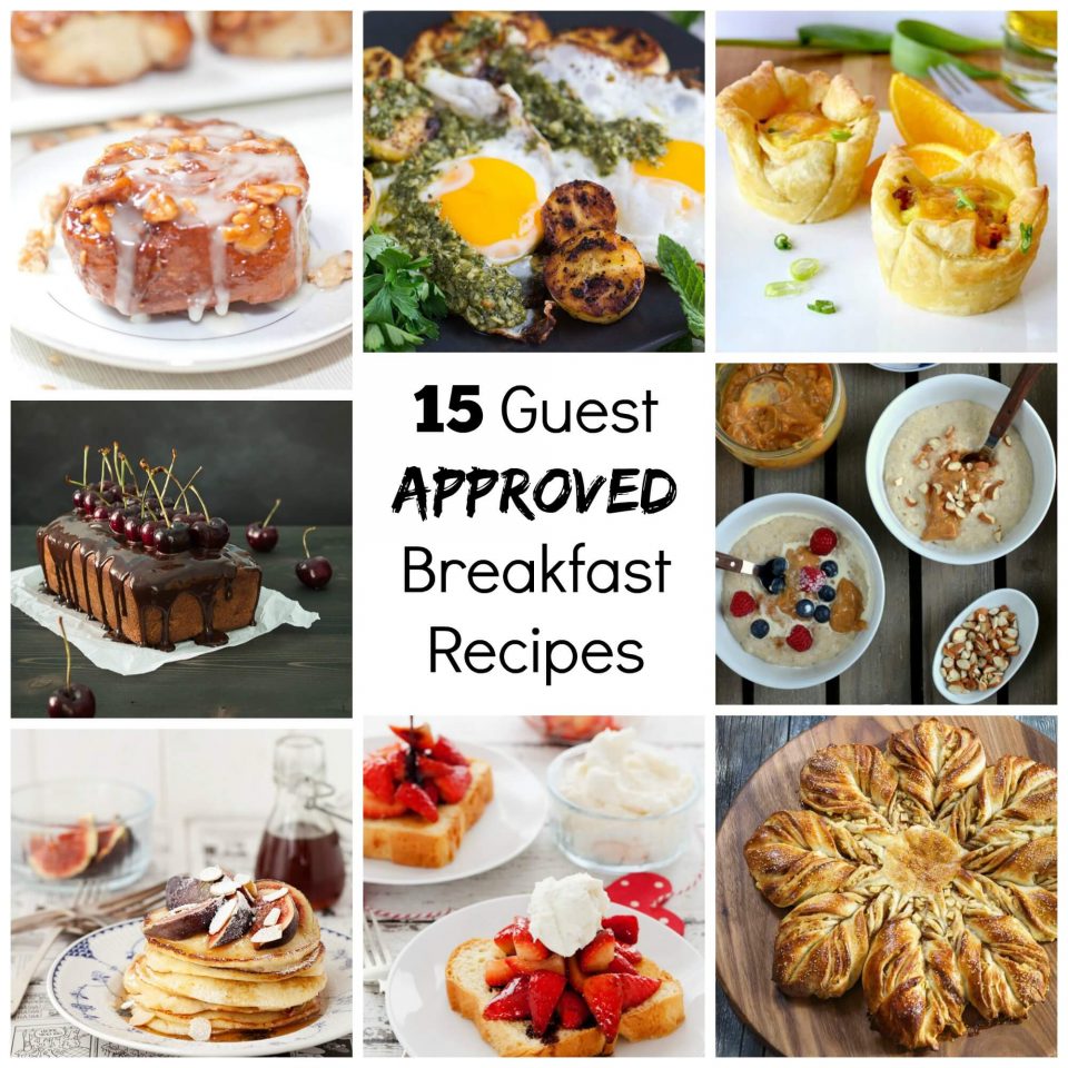 15 Guest Approved Breakfast Recipes - Hostess At Heart