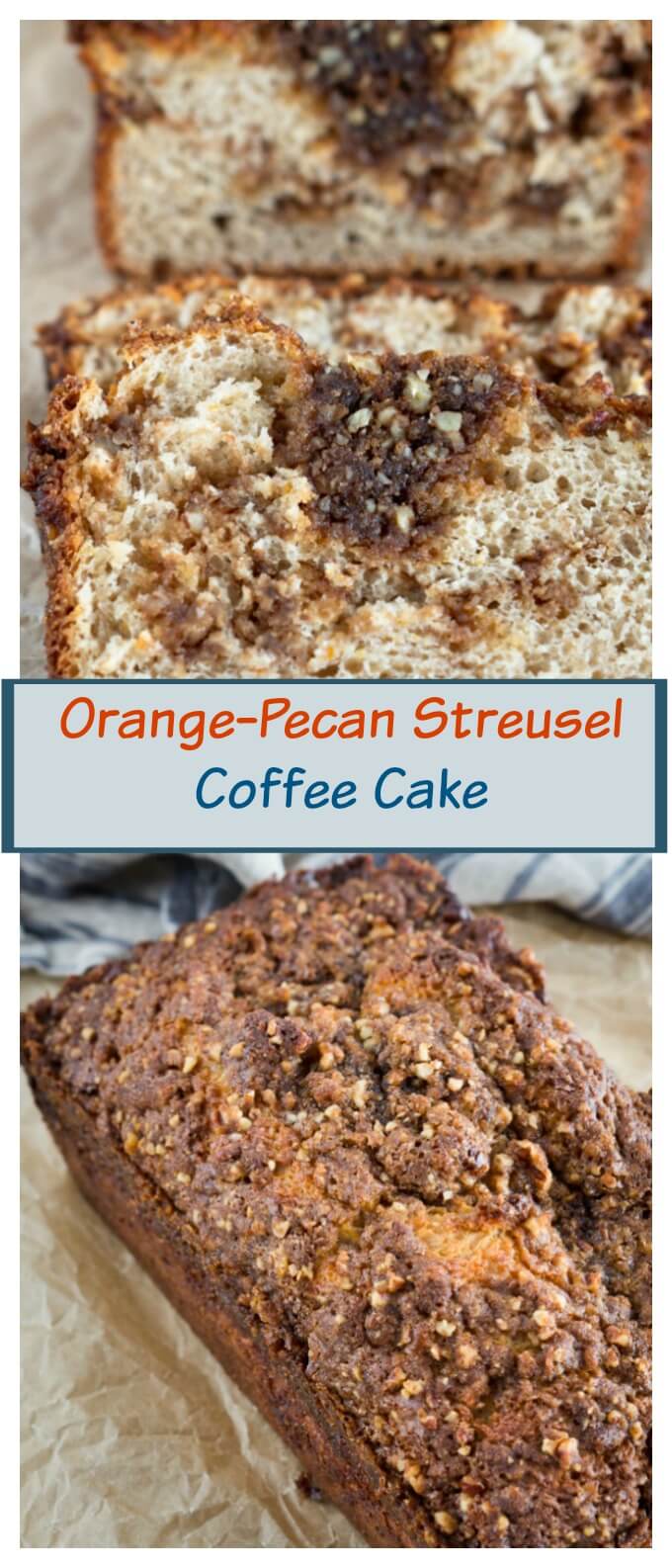 Sweet Orange-Pecan Streusel Coffee Cake - Hostess At Heart