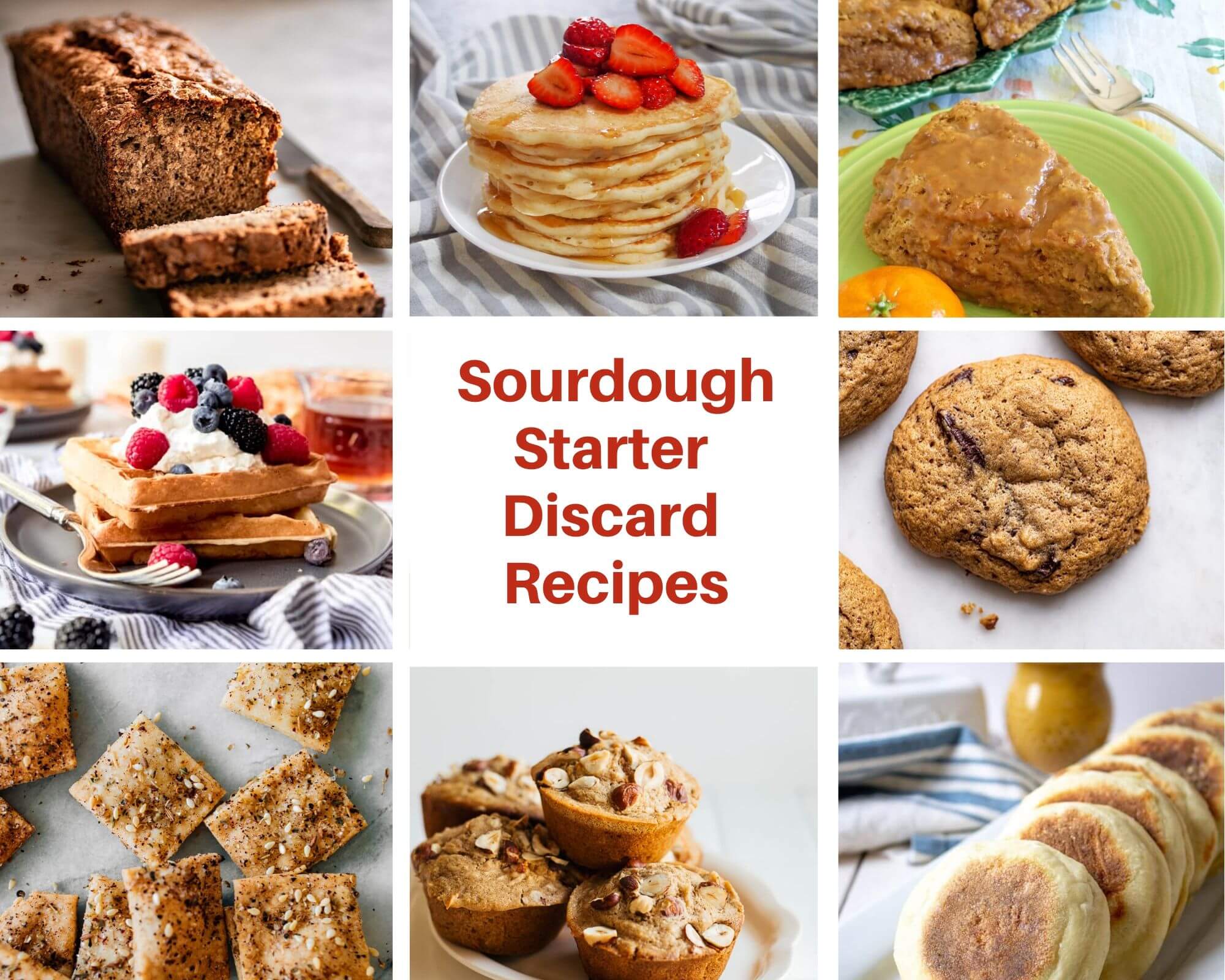 Sourdough Starter Discard Recipes - Hostess At Heart