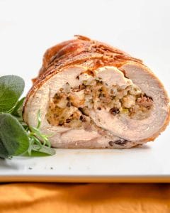 Easy Turkey Roulade Recipe (Make-Ahead Thanksgiving Turkey Roll ...