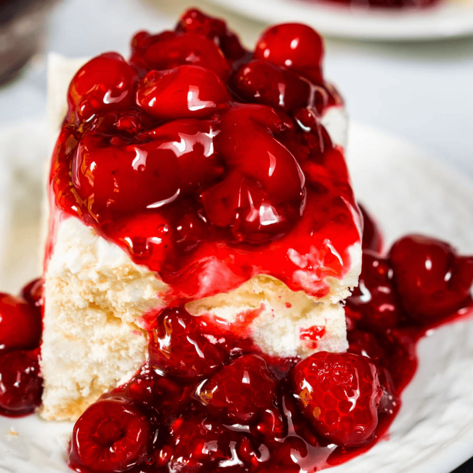 Very Cherry Meringue Dessert Recipe - Hostess At Heart
