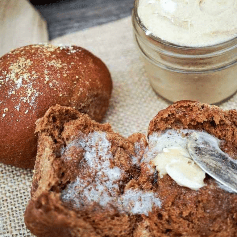 Sweet Molasses Brown Bread Rolls Recipe - Hostess At Heart