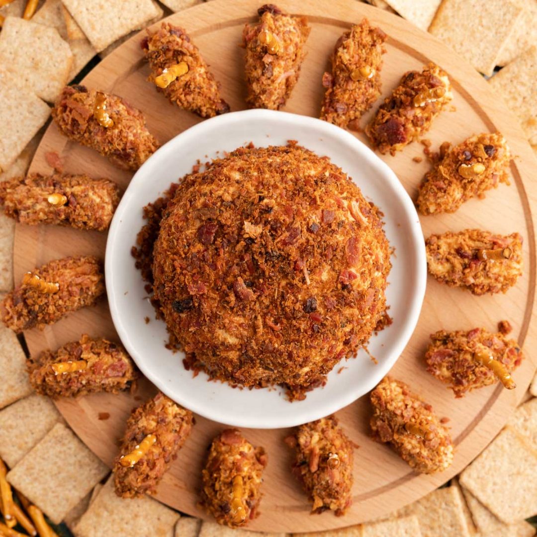 Dorothy's Cheesy Football Appetizer Recipe - Hostess At Heart