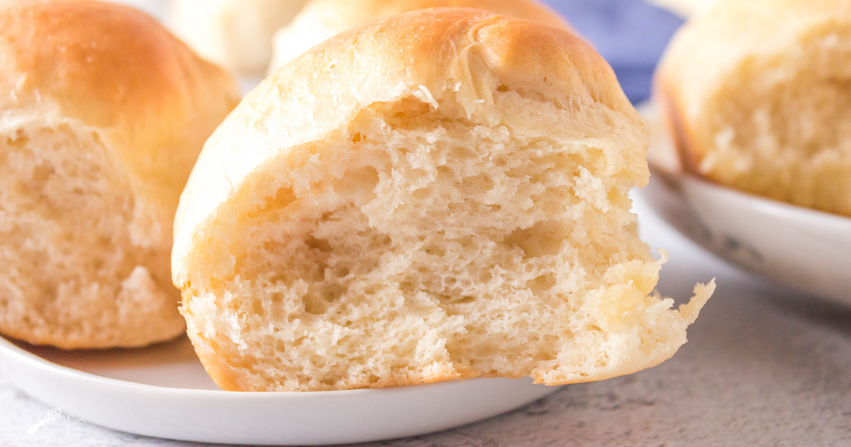 Easy Homemade One-Hour Dinner Rolls Recipe - Hostess At Heart