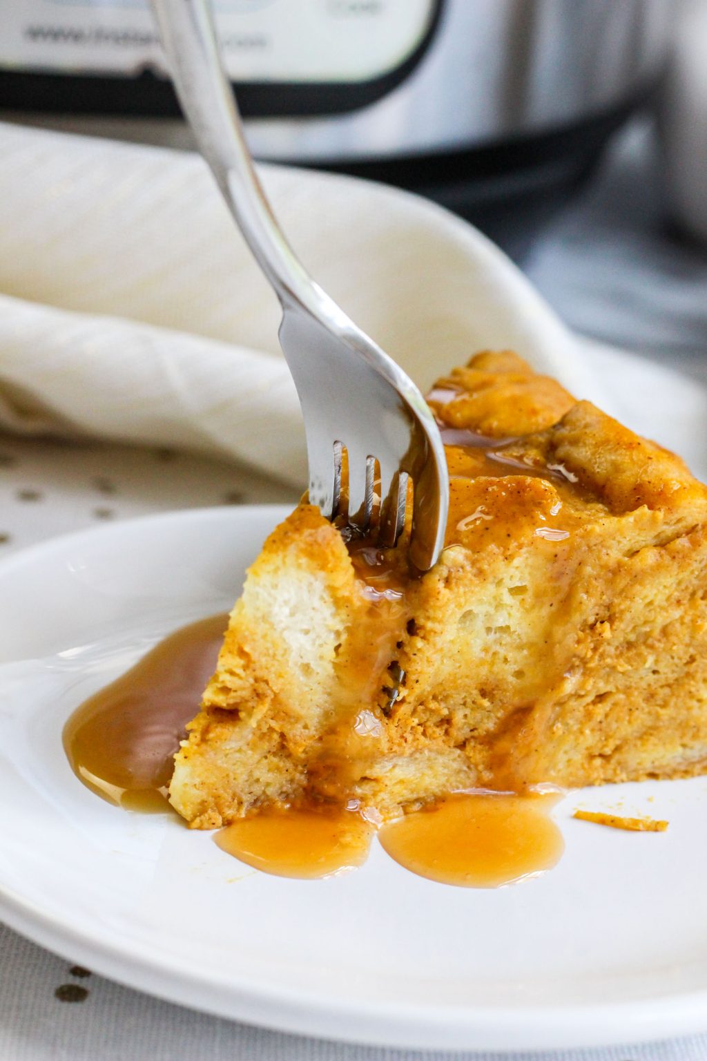 Pumpkin Bread Pudding (Instant Pot Recipe + Air Fryer Option) - Hostess ...