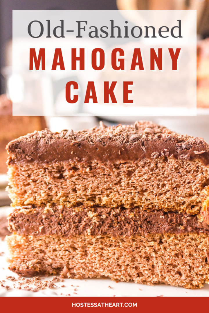 Grandma's Chocolate Mahogany Cake - Hostess At Heart