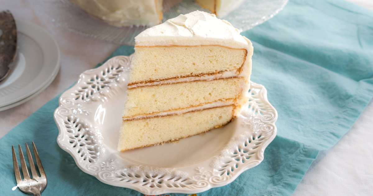 Easy Vanilla Cake Recipe - Hostess At Heart