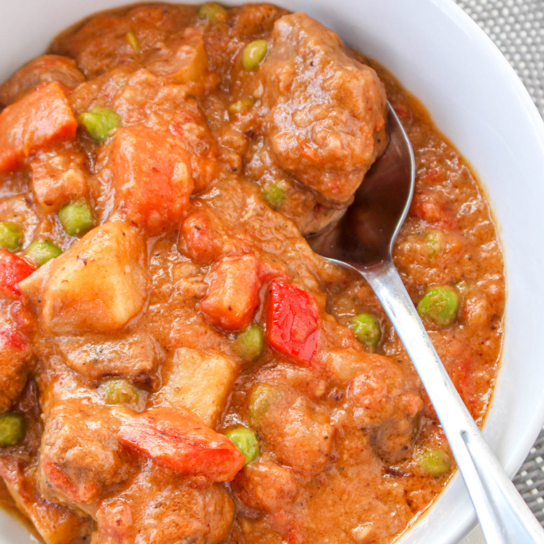 Beef Caldereta Recipe (Slow-Cooker Stew) - Hostess At Heart