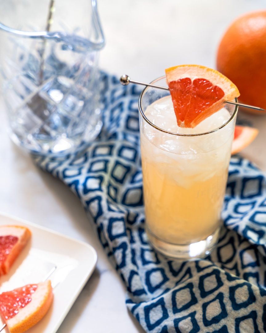 Grapefruit Crush Cocktail Recipe - Hostess At Heart