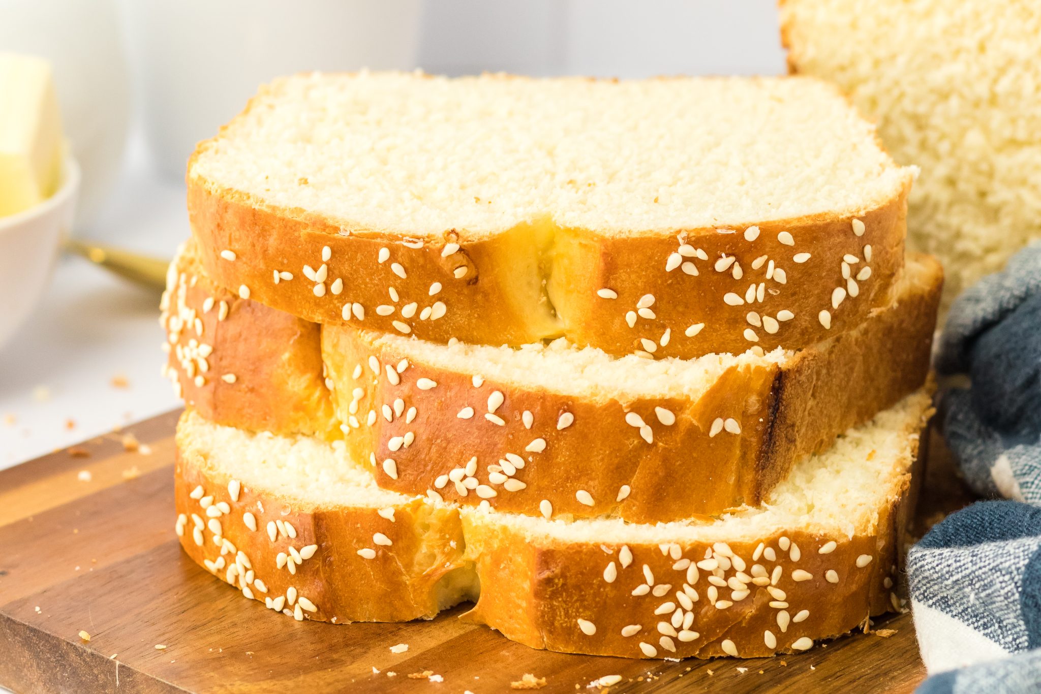 Simple Sesame Bread Recipe - Hostess At Heart
