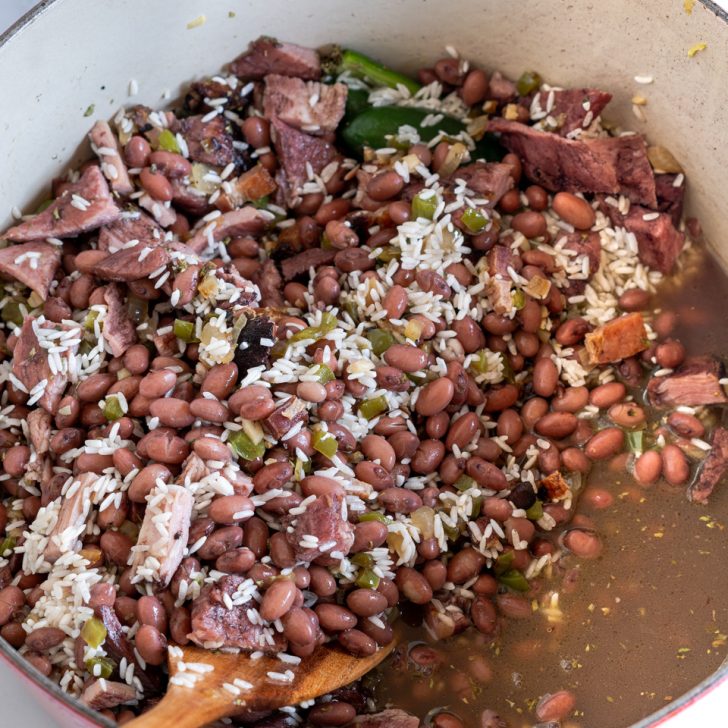 Cuban Red Beans and Rice Recipe (Congri) - Hostess At Heart