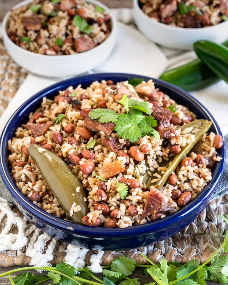 Cuban Red Beans and Rice Recipe (Congri) - Hostess At Heart