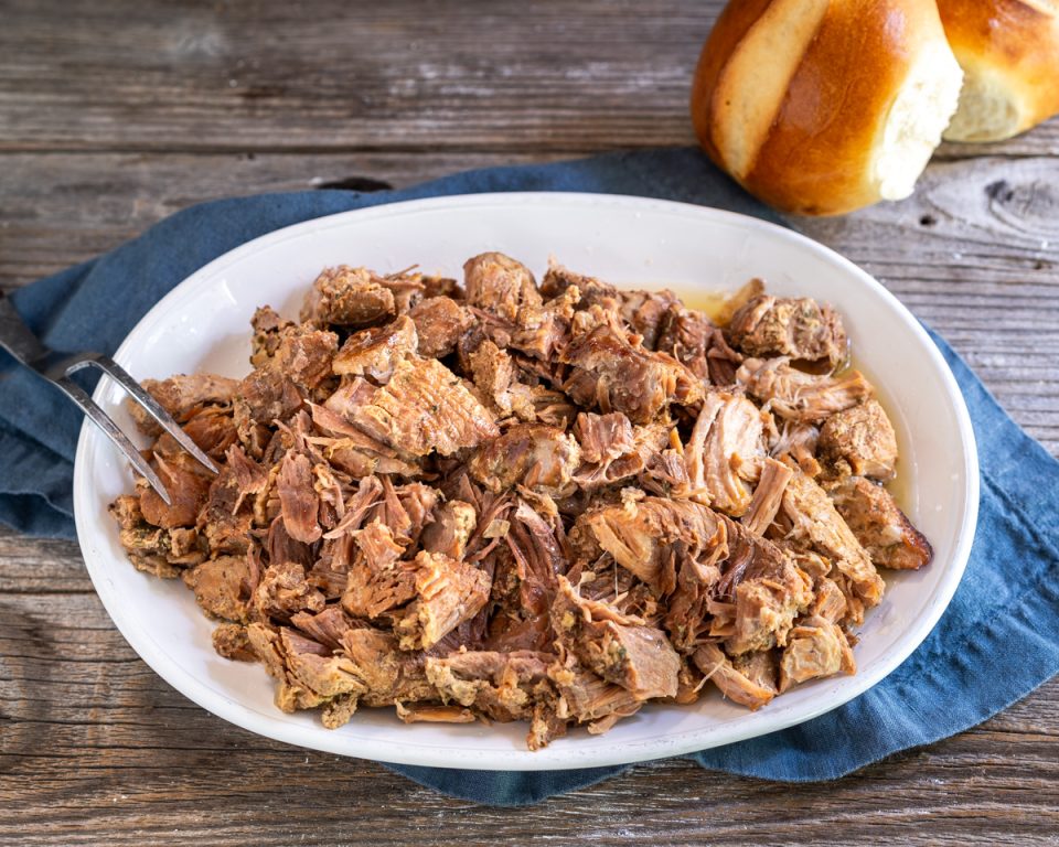 Instant Pot Mojo Pork (Cuban Pork Roast Recipe) - Hostess At Heart