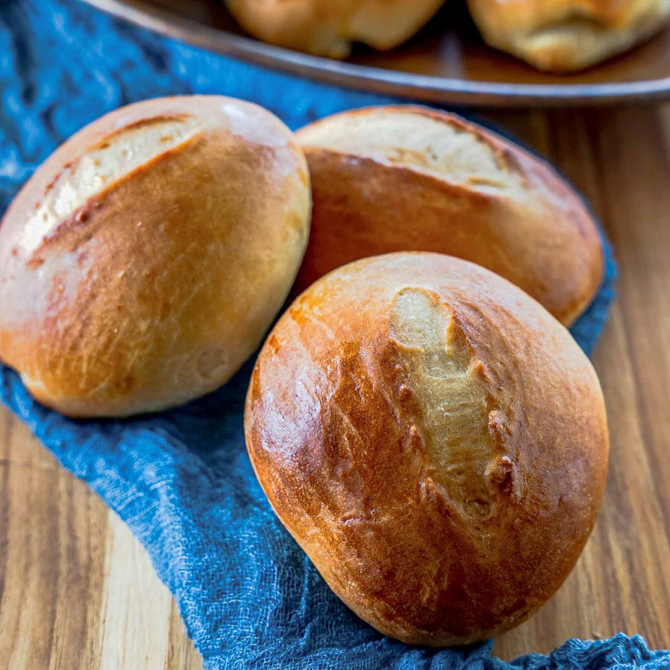 Cuban Medianoche Bread Recipe (Pan de Media Noche) - Hostess At Heart