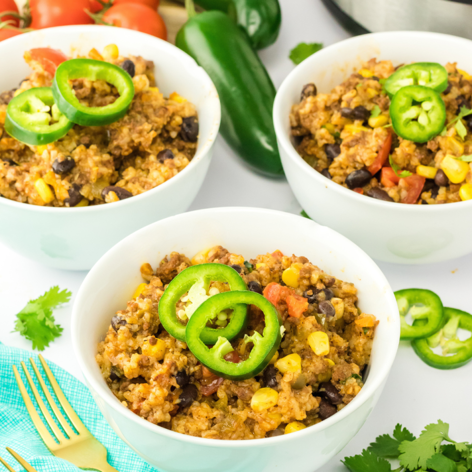 Instant Pot Dirty Rice Recipe (With Ground Beef) - Hostess At Heart