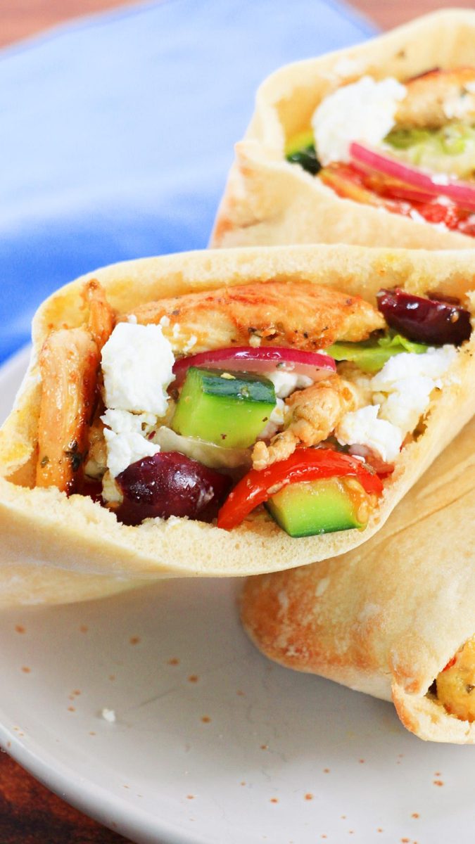Easy Homemade Chicken Gyro Recipe (Healthy Options) - Hostess At Heart