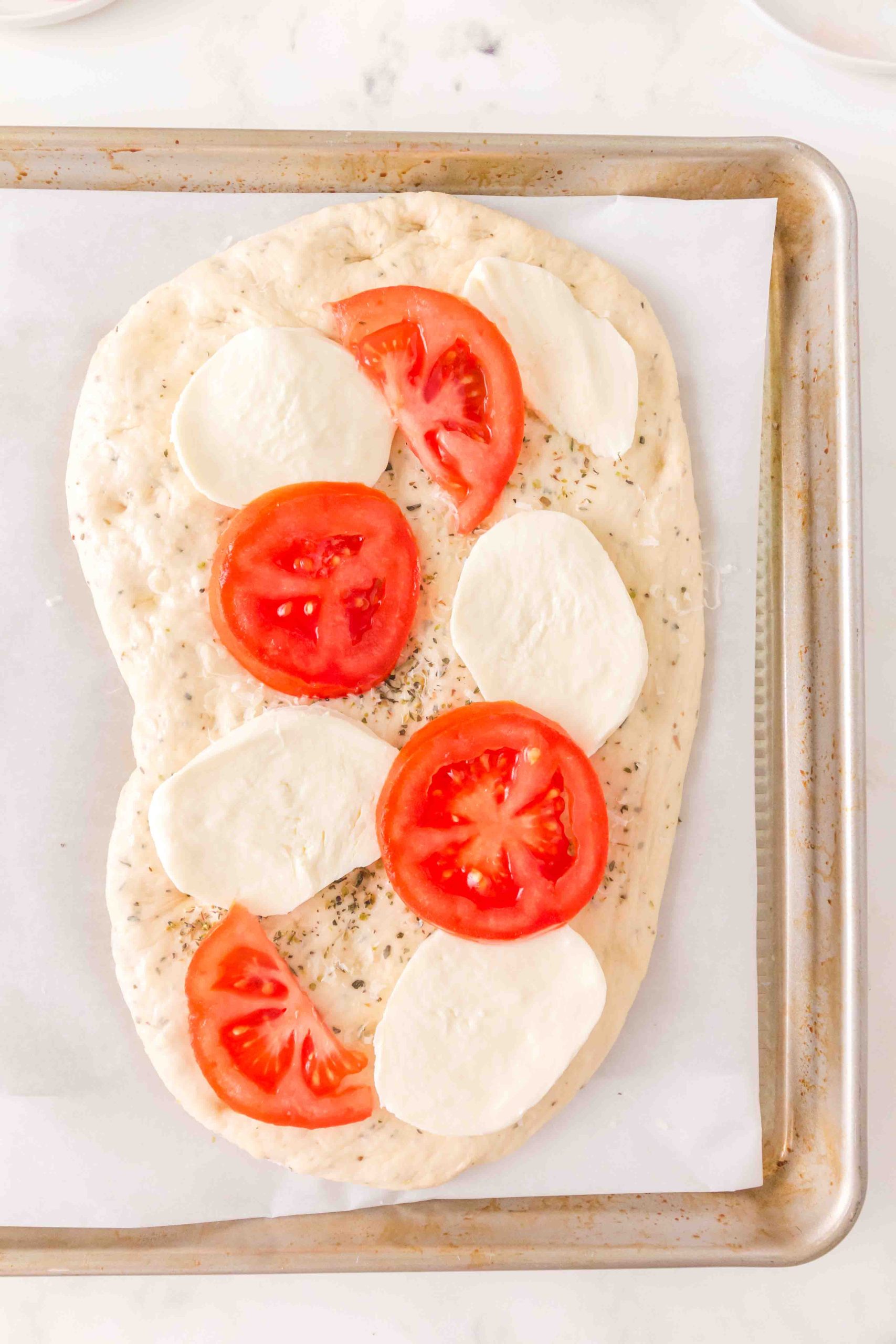 Easy Homemade Flatbread Pizza Recipe - Hostess At Heart