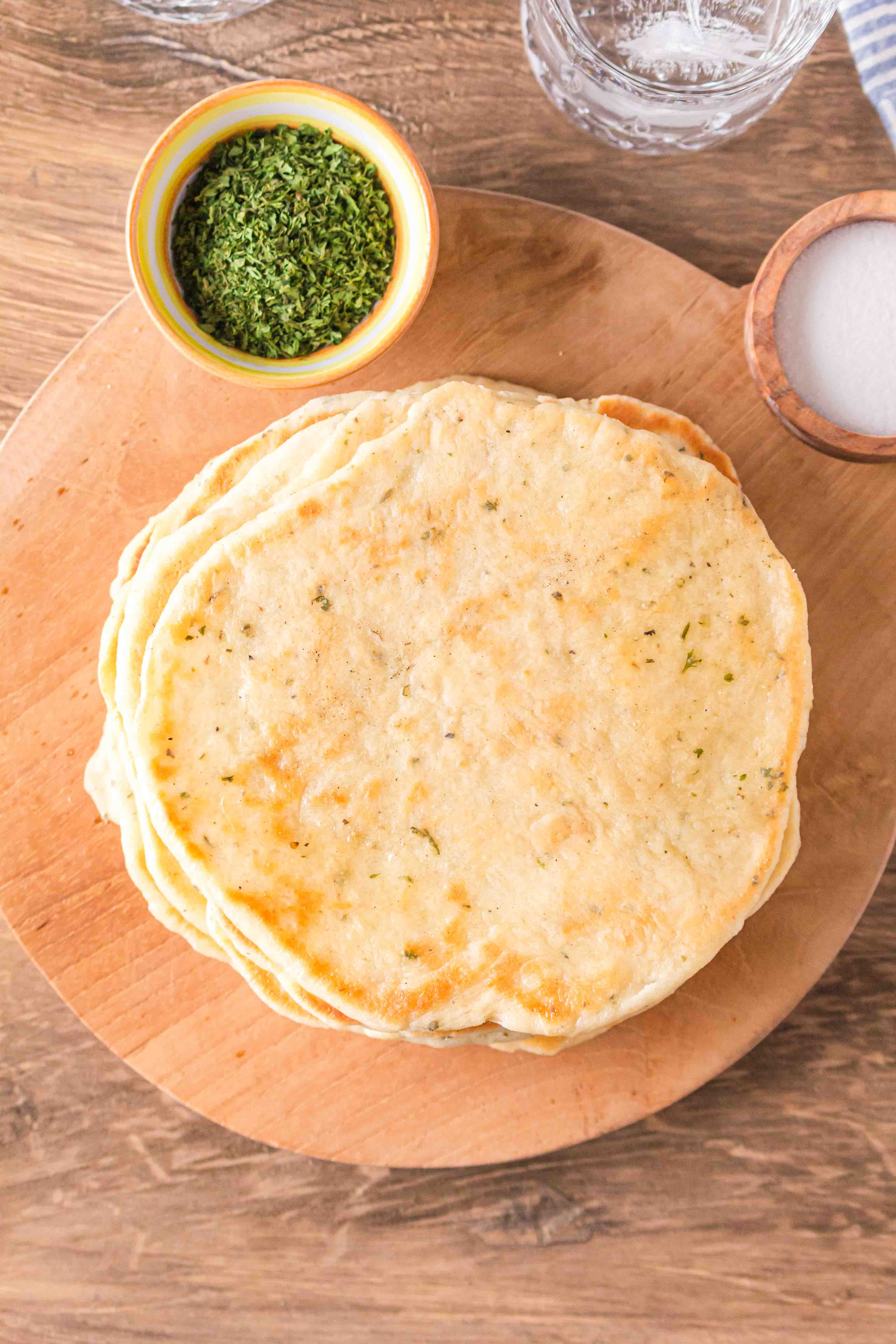 Easy Homemade Flatbread Recipe (with Yeast) - Hostess At Heart