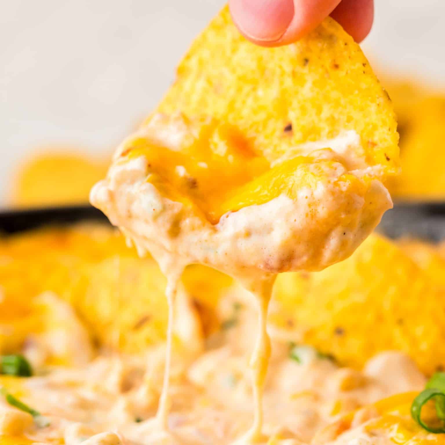 Easy Cheesy Corn Dip Recipe (Hot or Cold) - Hostess At Heart