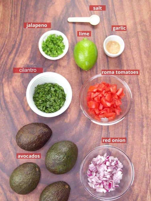 Fresh Homemade Guacamole Recipe: In 20 Minutes - Hostess At Heart