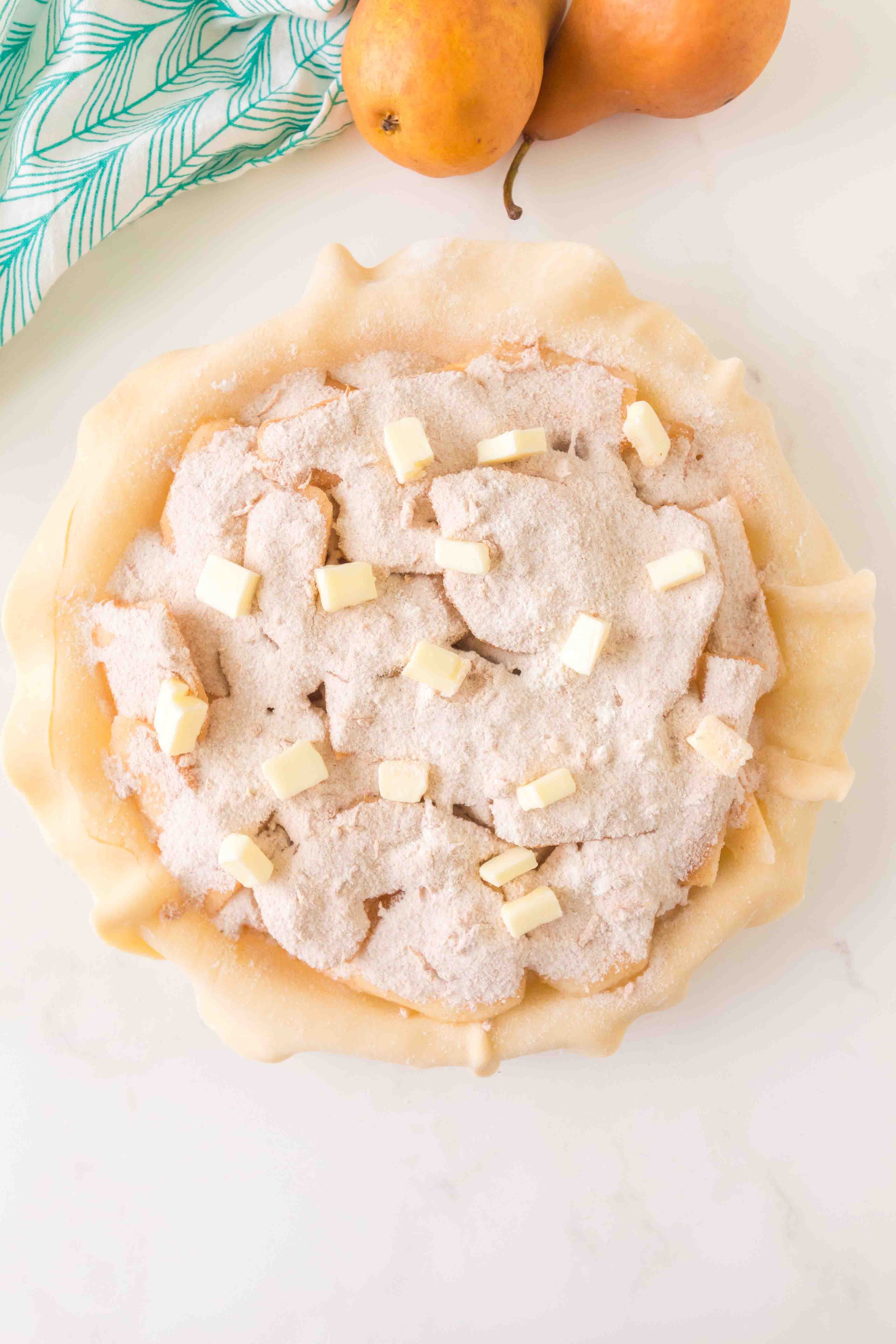 Easy Pear Pie Recipe (with Fresh Pears) - Hostess At Heart