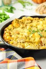 The Ultimate Crispy Herb Stuffing Recipe (One Skillet Wonder ...