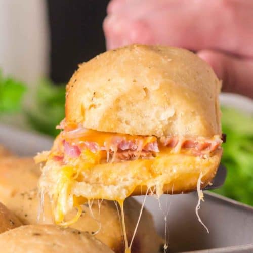 Hawaiian Ham and Cheese Sliders Recipe - Perfect Party Food - Hostess ...
